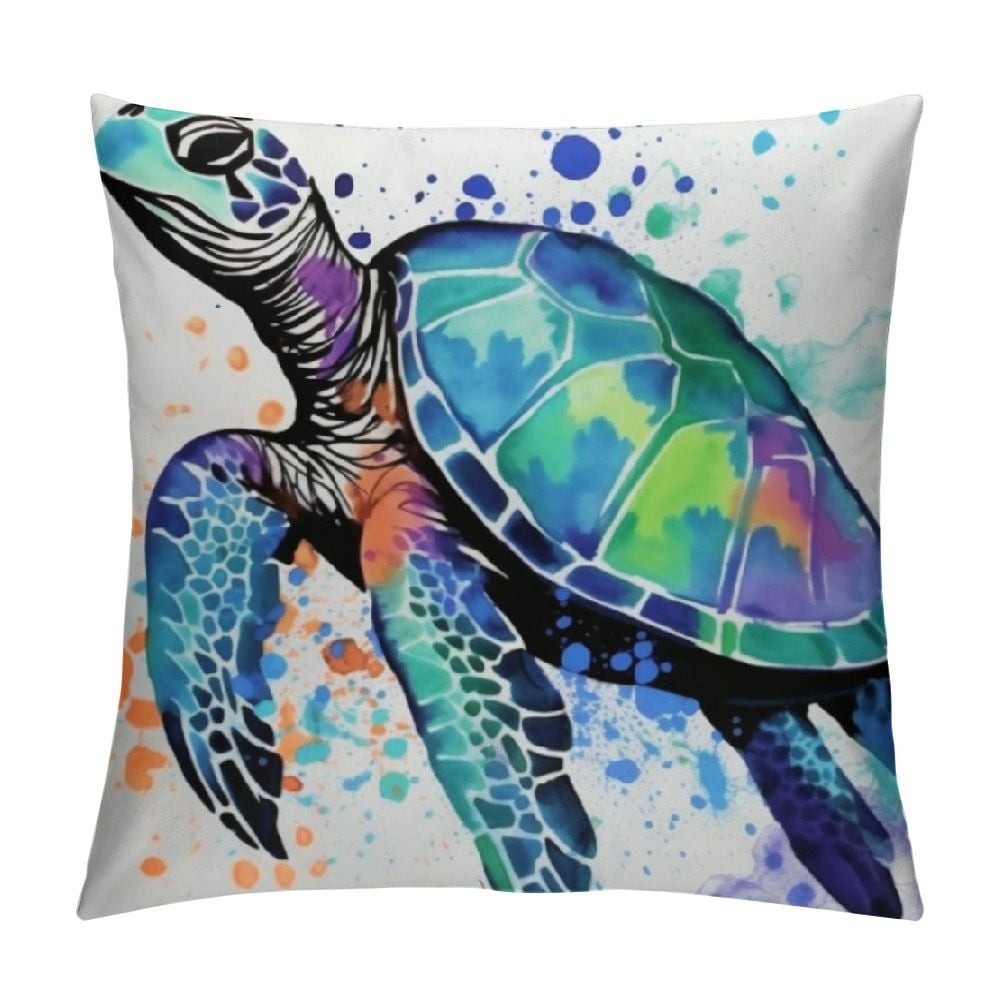 GOSMITH Set of Decorative Throw Pillow Covers Cushion Cover for Sofa ...