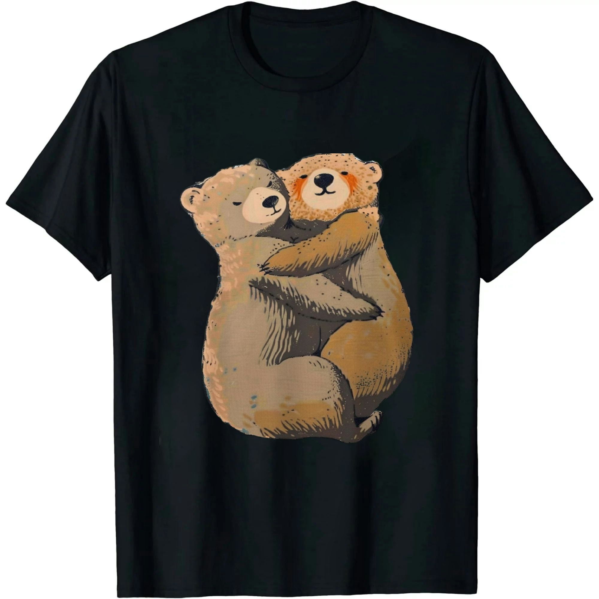 GOSMITH Significant Otters Holding Hands design funny Significant T ...