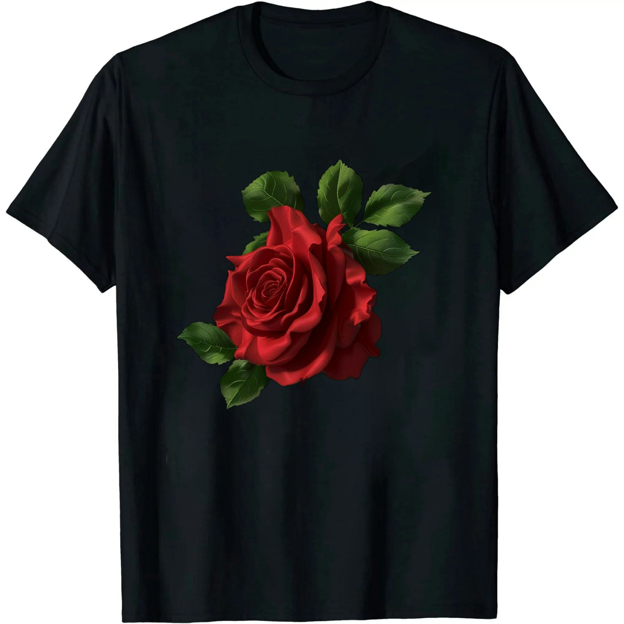 GOSMITH Single Red Roses Flower of Cute Red Roses Flower Gardening T ...
