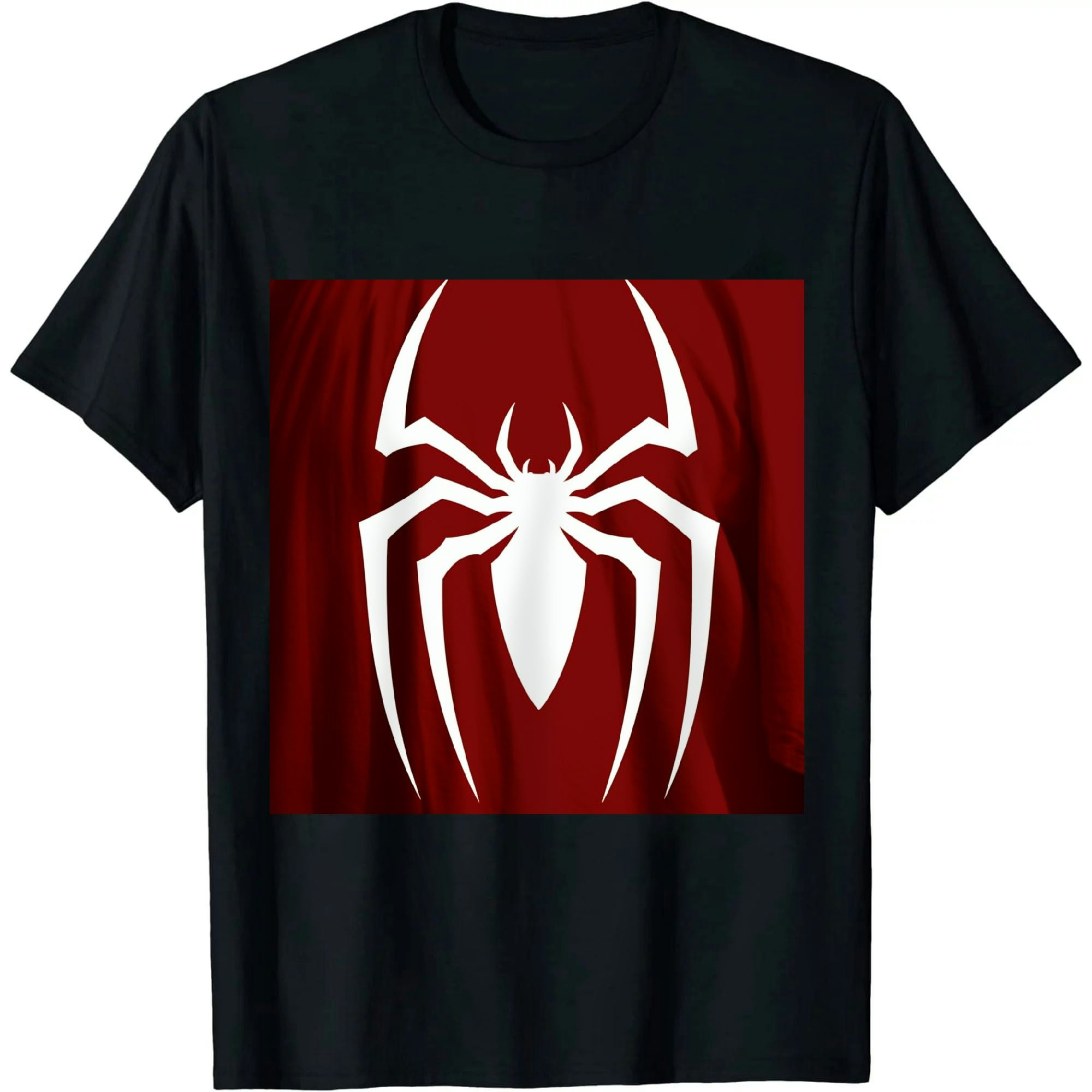 GOSMITH Spider-Man Game Logo Graphic T-Shirt black - Walmart.com