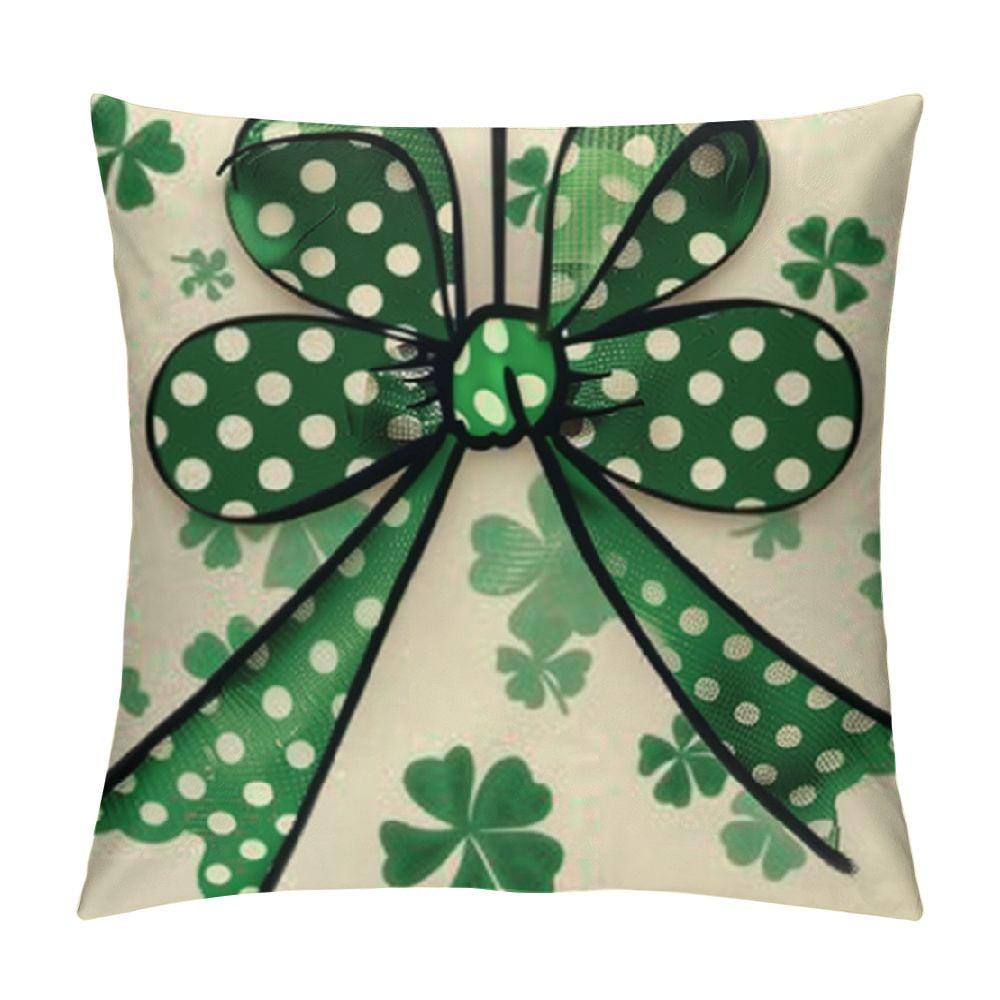 Leisuo St. Patrick's Day Decorative Throw Pillow Covers, Lucky Proof ...