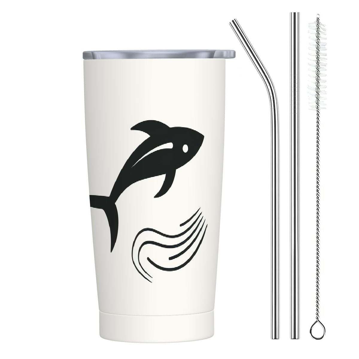 GOSMITH Stainless Steel Double Wall Insulated Tumbler Pool Beach Cup ...