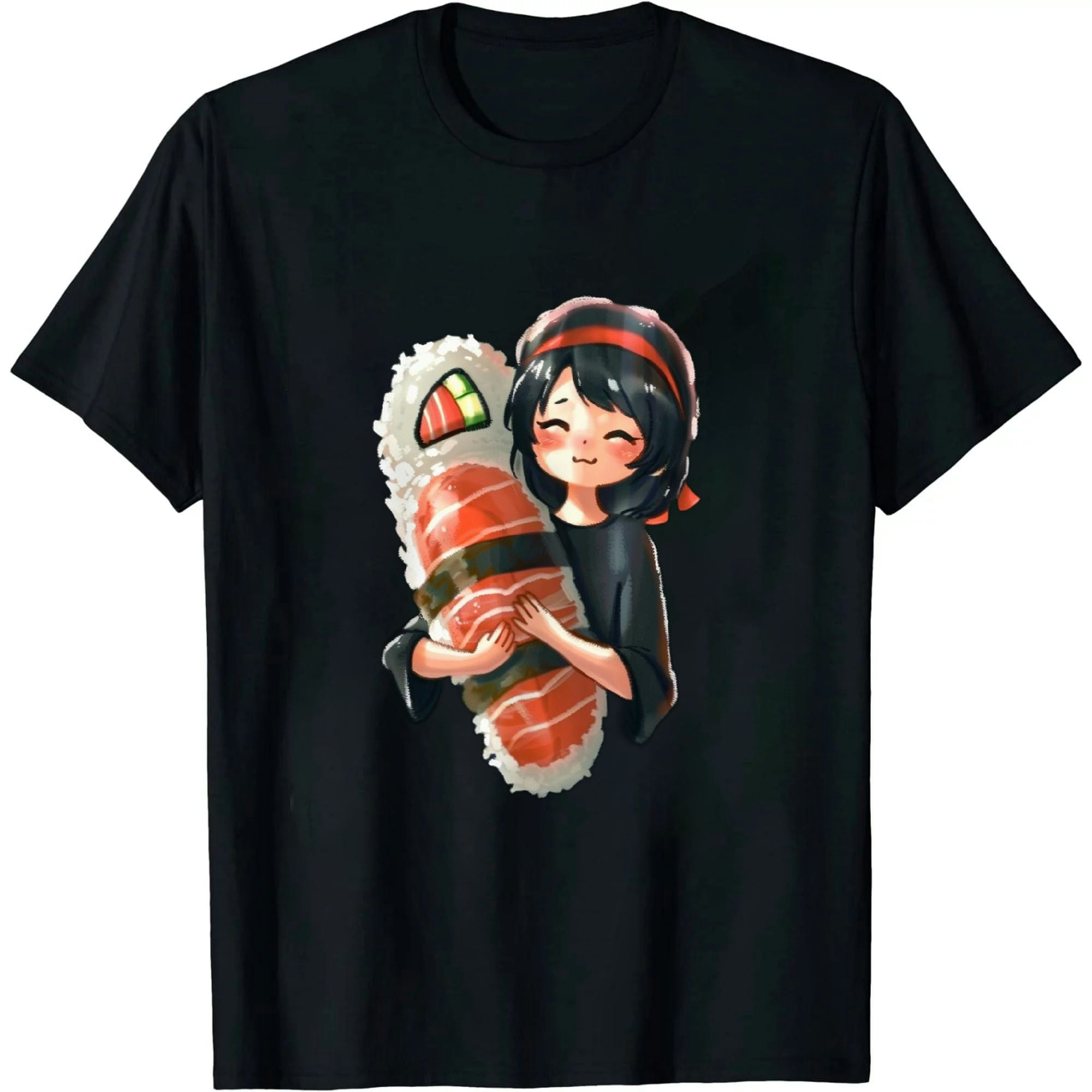 GOSMITH Sushi Shirt Sushi Hug Cute Kawaii Japanese Food Sushi Lover T ...