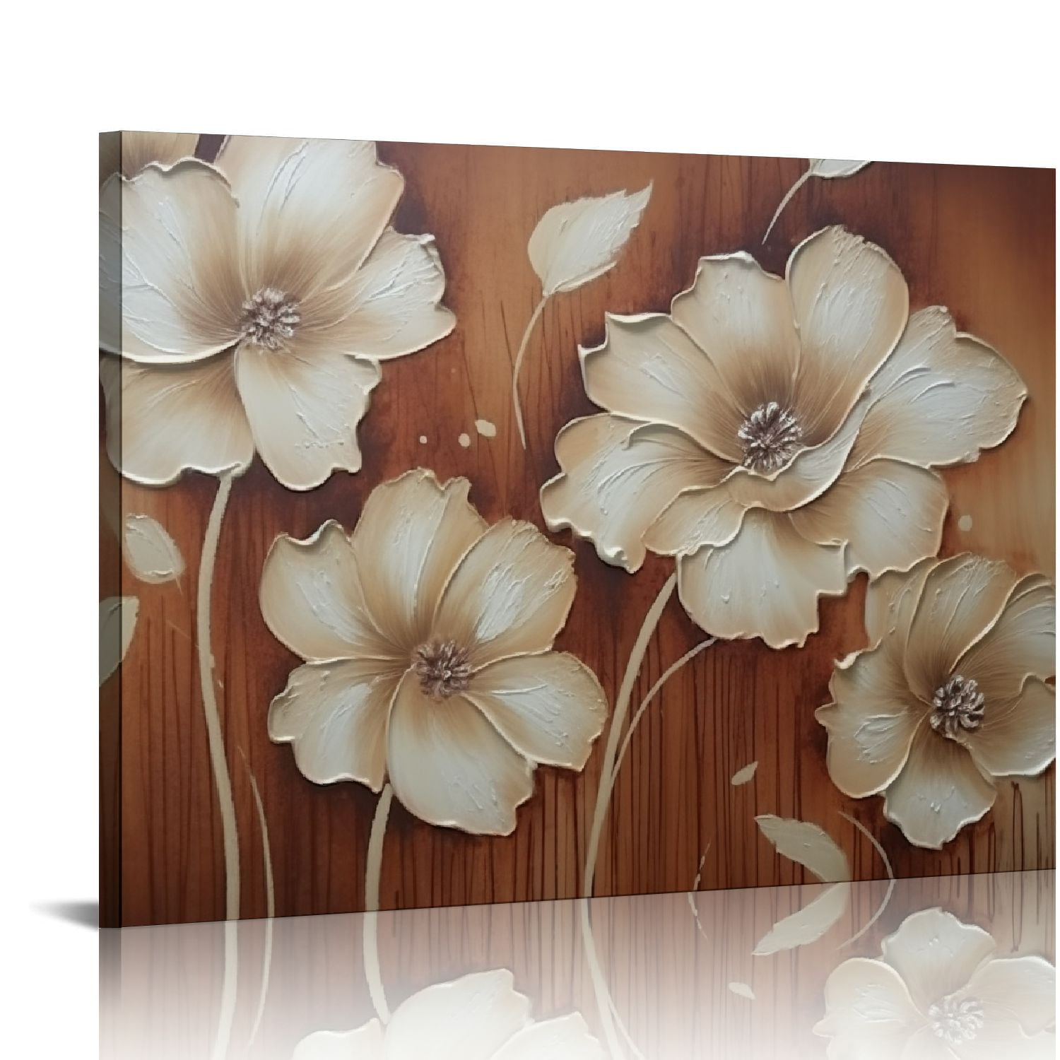 GOSMITH The Memory Extra Large 100% Hand Painted Modern Stretched and ...