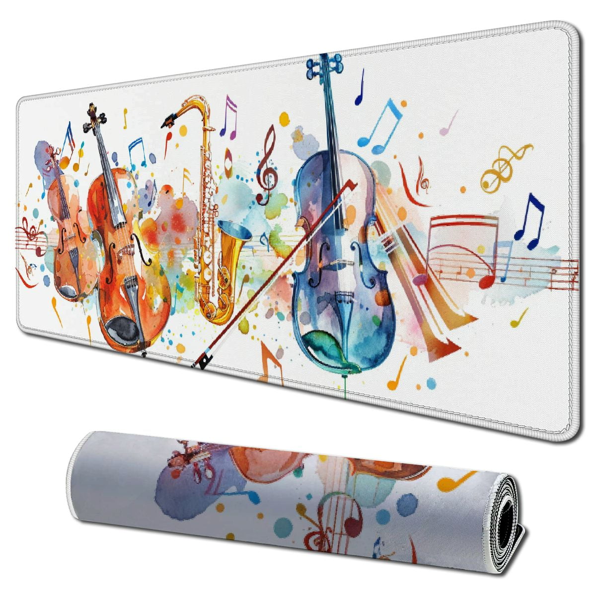 Leisuo The instruments of a Gaming Mouse Pad 31.5 x 11.8 Inch Extended ...