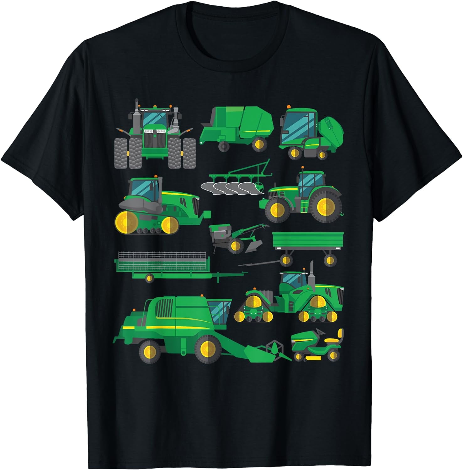 GOSMITH Tractor Farmer Farming Trucks Farm Boys Toddlers Girls T-Shirt ...