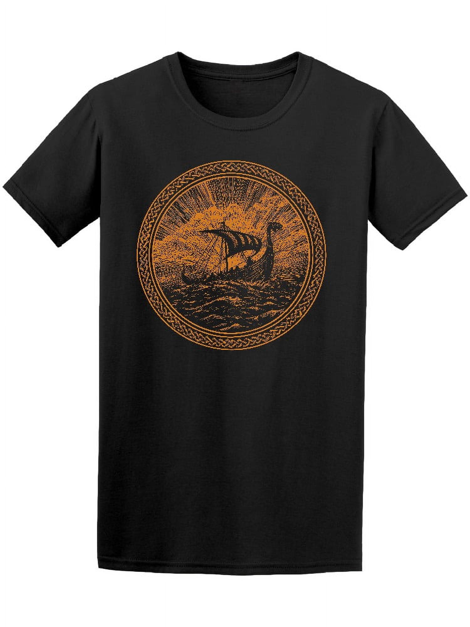 GOSMITH Viking Ship Scandinavian Drakkar T-Shirt Men -Image by ...