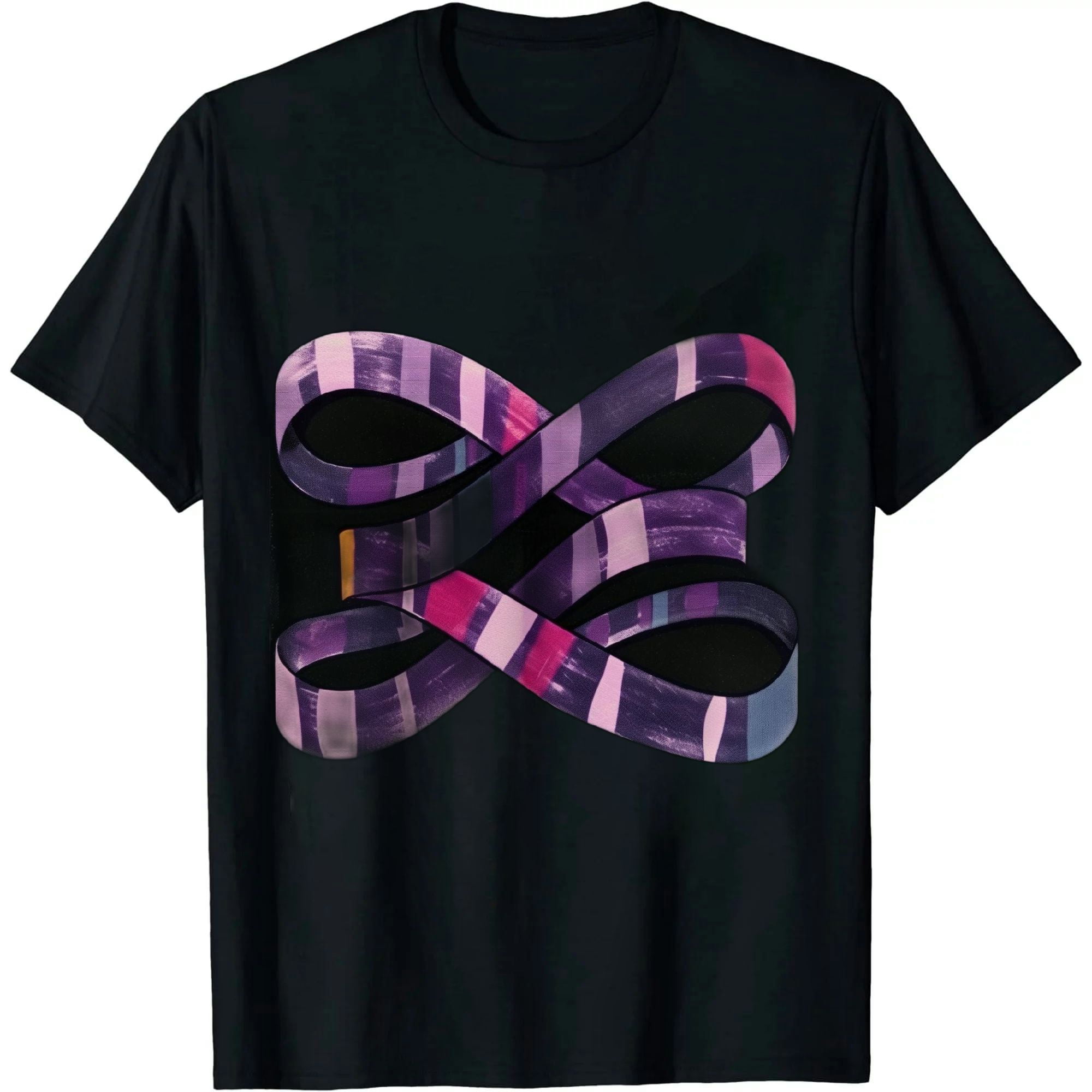 GOSMITH Vulvar Cancer Awareness Fight Cancer Purple Ribbon T-Shirt T ...