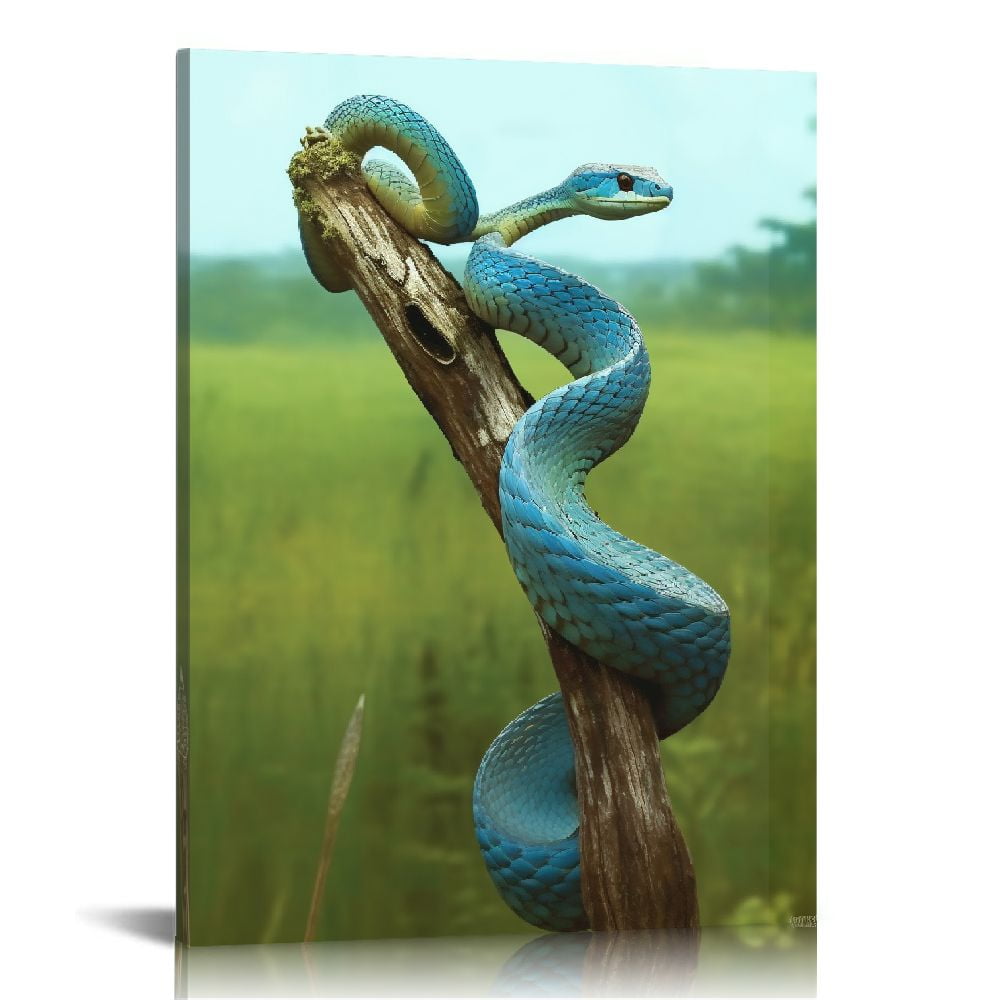 GOSMITH Wall Art For living room Viper Snake Canvas Poster Printing ...