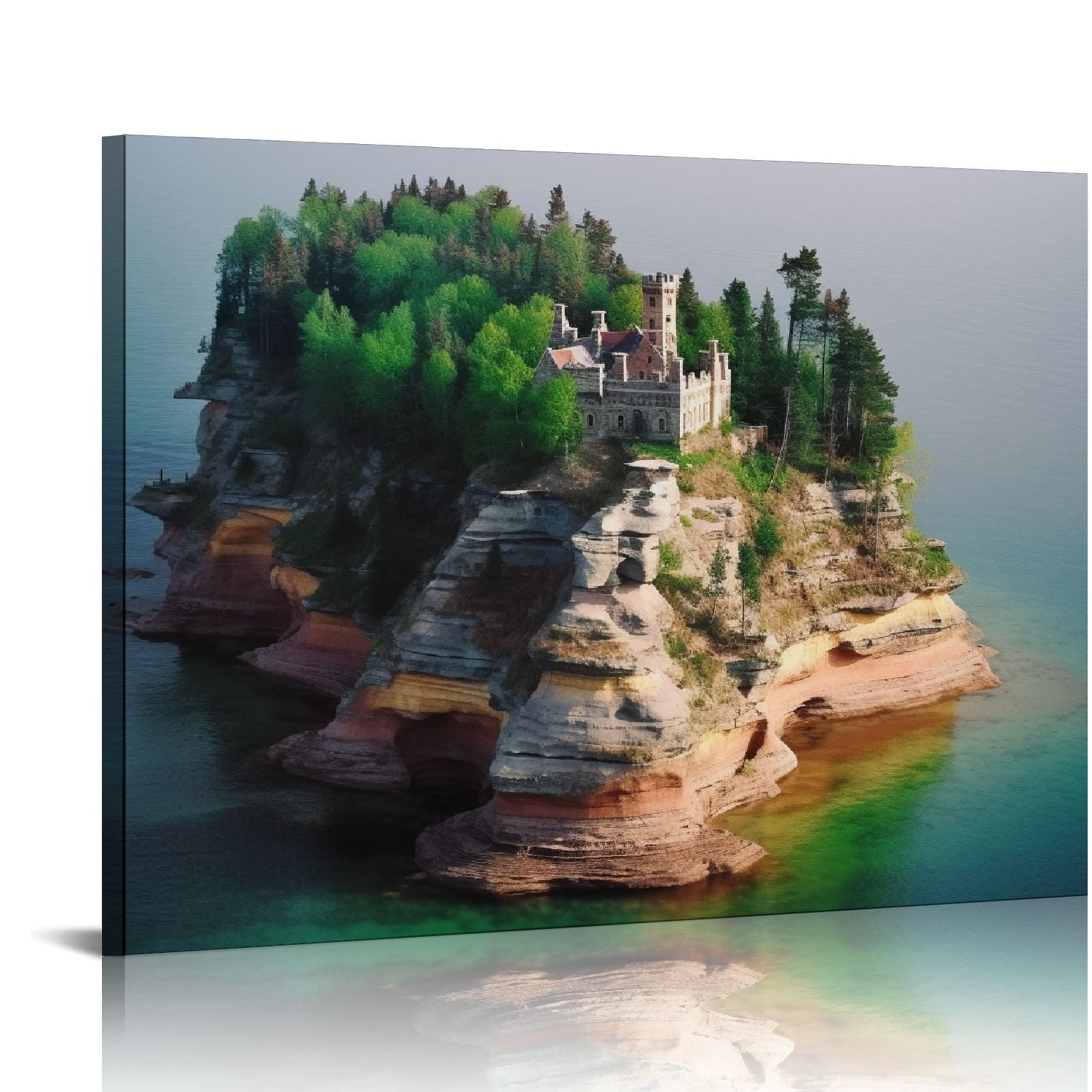 GOSMITH Wall Art Prints Pictured Rocks National Seashore on Lake Superior, Miner's Castle ...
