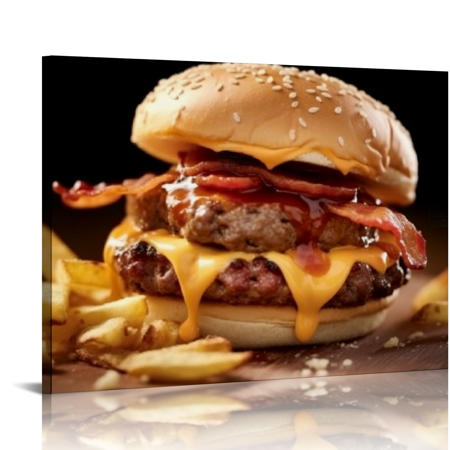 GOSMITH Wall Art Stretched and Framed Canvas Paintings Pictures Prints ...