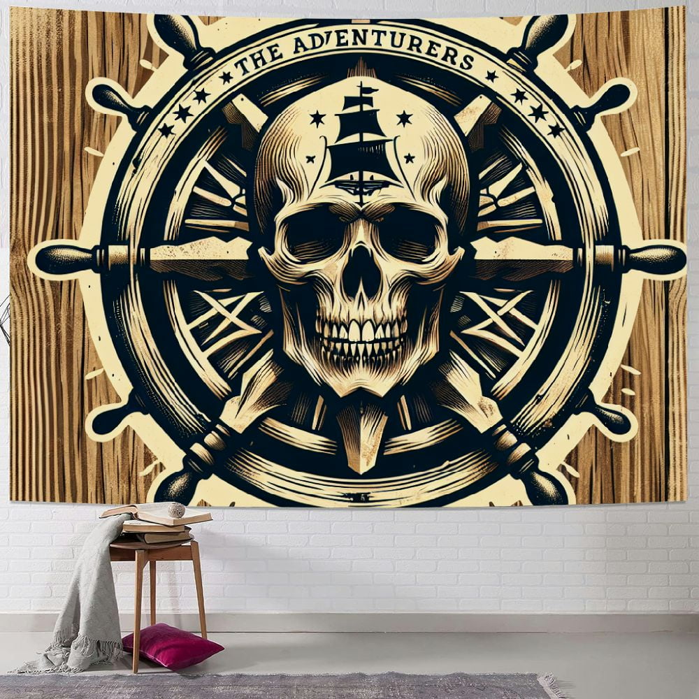 GOSMITH Wall Decoration The Adventure Begins Quote Vintage Nautical ...