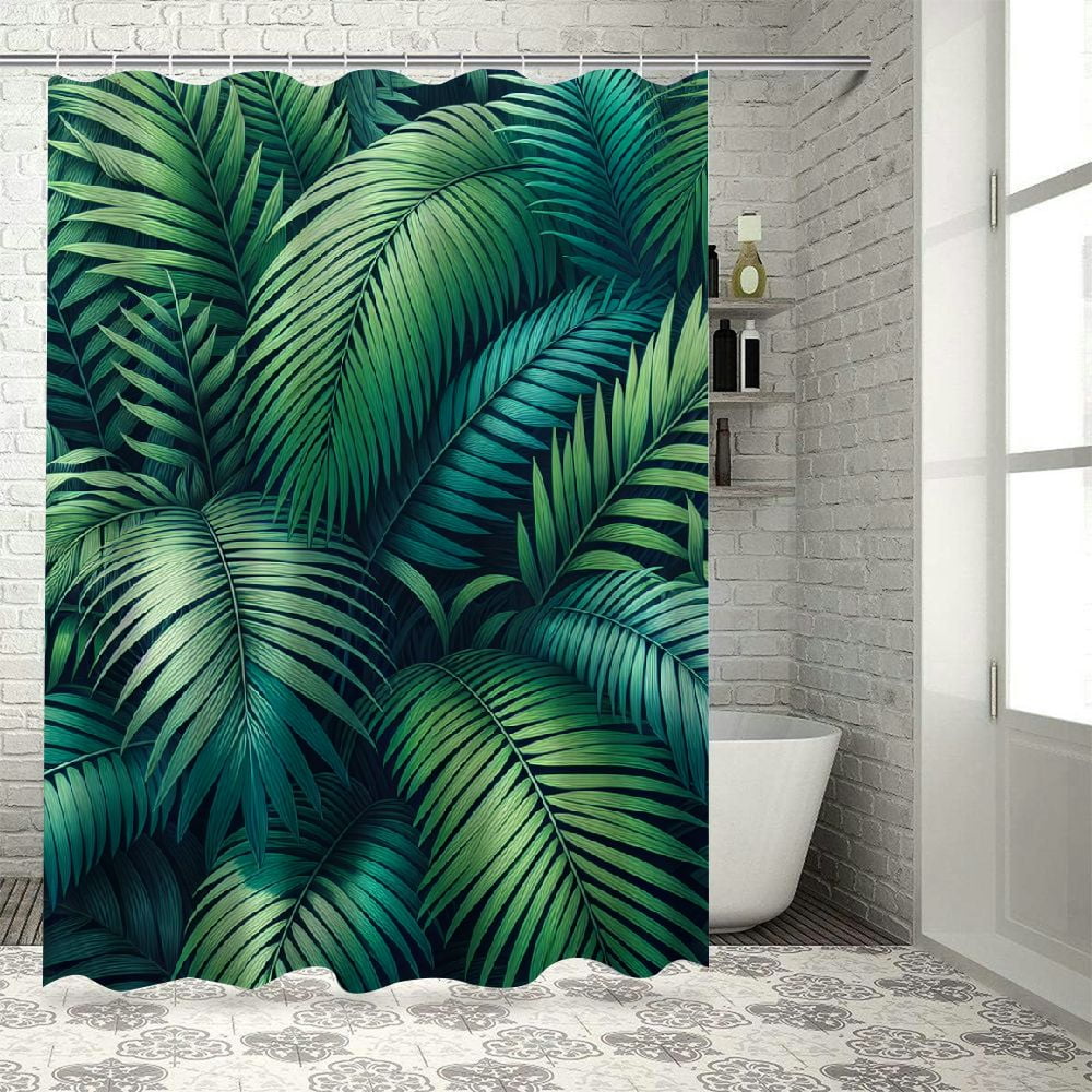 GOSMITH Watercolor Tropical Palm Colorful Illustration Natural Feelings ...