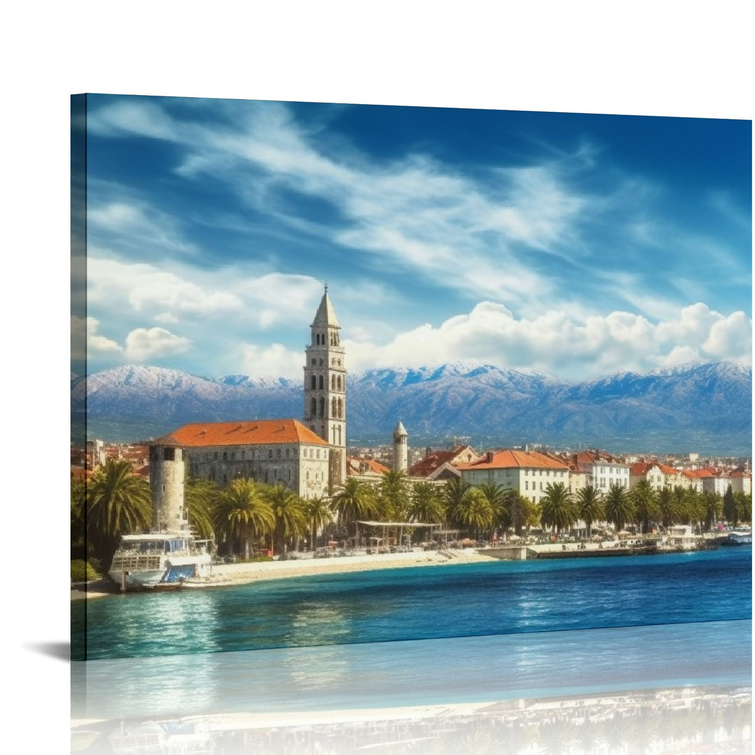 GOSMITH Waterfront City Skyline of Split Croatia Adriatic Coast ...