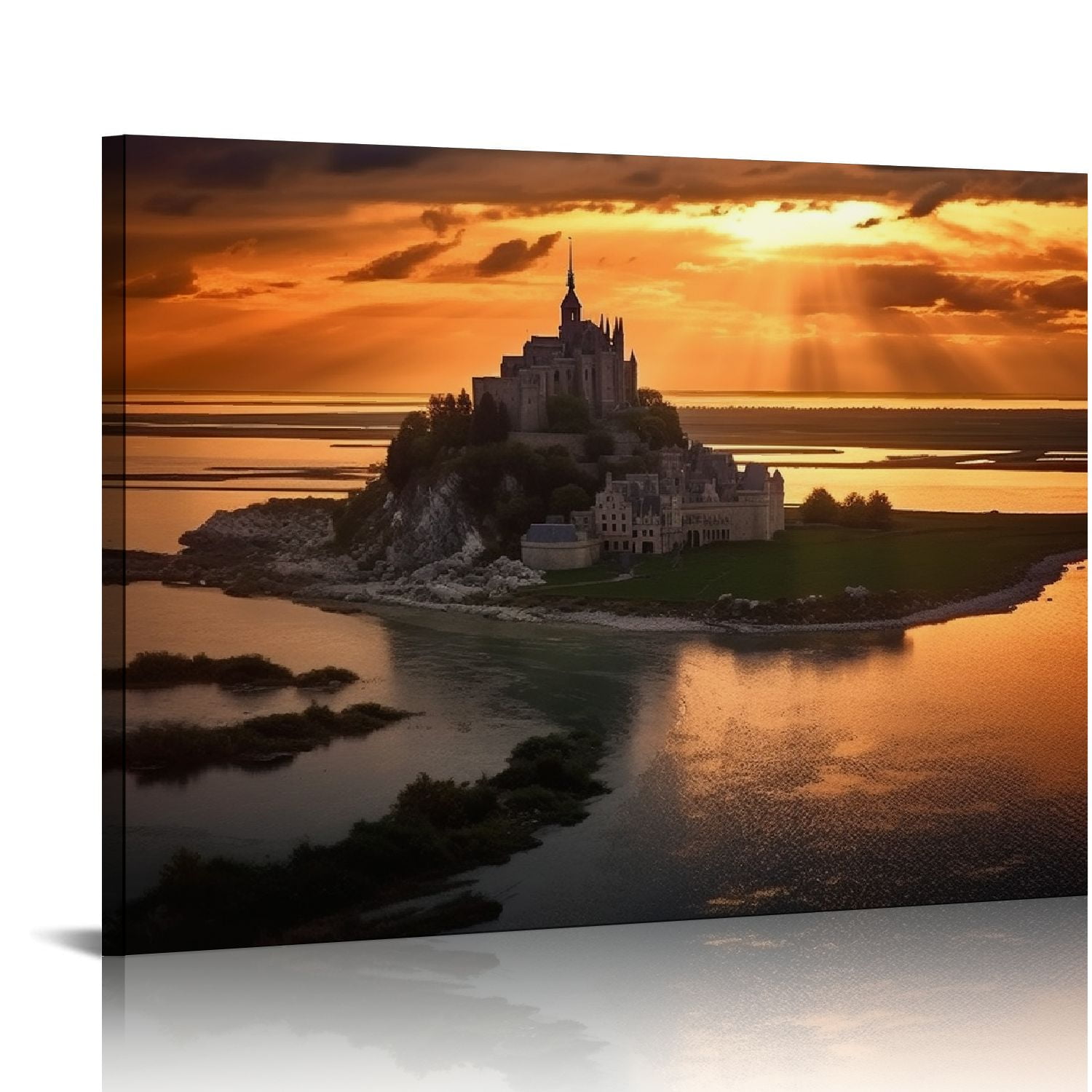 GOSMITH Welcome to The Hell Artwork Canvas Wall Art - Walmart.com