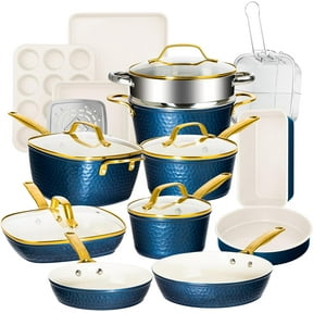 GreenPan Jewel Pro 11-Piece Cookware Set – Ceramic Nonstick, Assorted ...