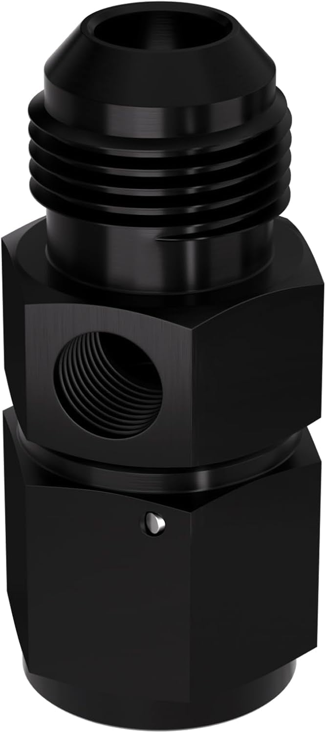 GOTHICANA BY EMP10An Male Flare To 10An Female Rotary Joint With 1/8Npt ...