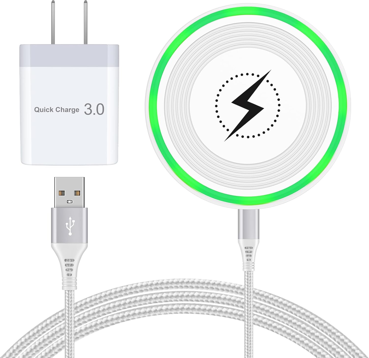 GOTHICANA BY EMP15W Wireless Google Charger Fast Charging Pad For ...