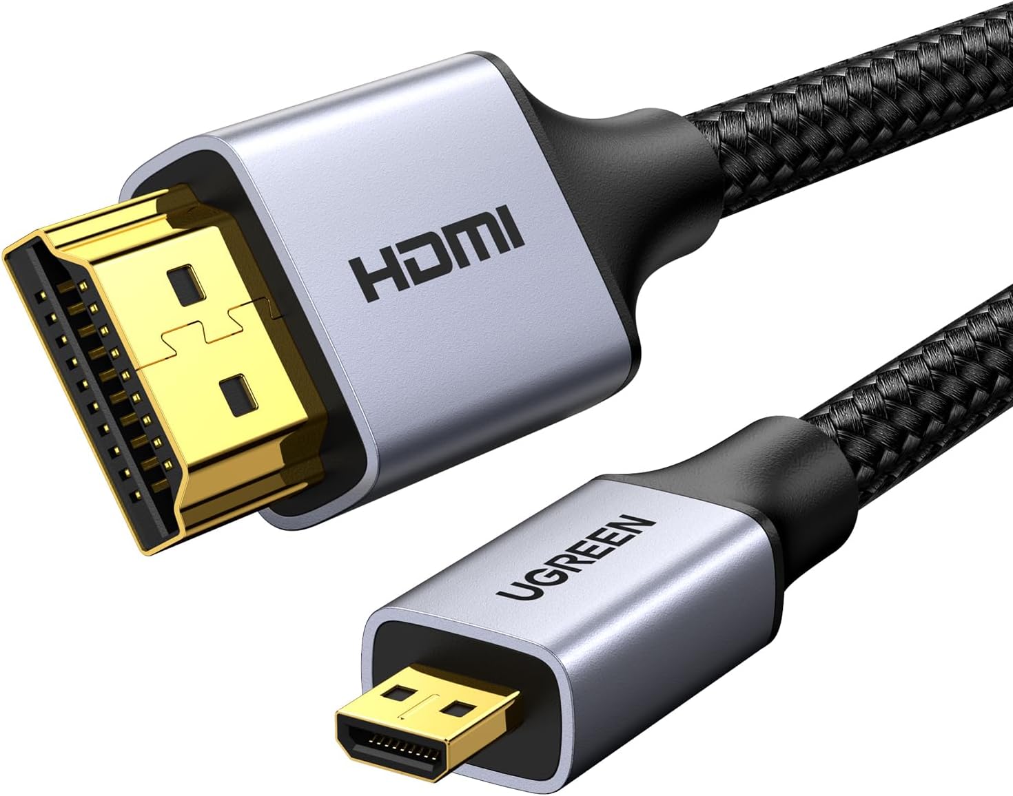 GOTHICANA BY EMP4K Micro Hdmi To Hdmi Cable 6.6Ft, Aluminum Shell ...
