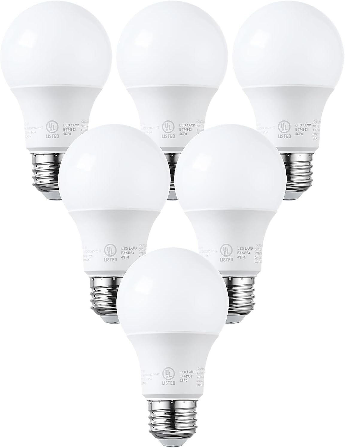 GOTHICANA BY EMPA19 Led Light Bulbs 60W Equivalent, Ul Listed, 5000K ...