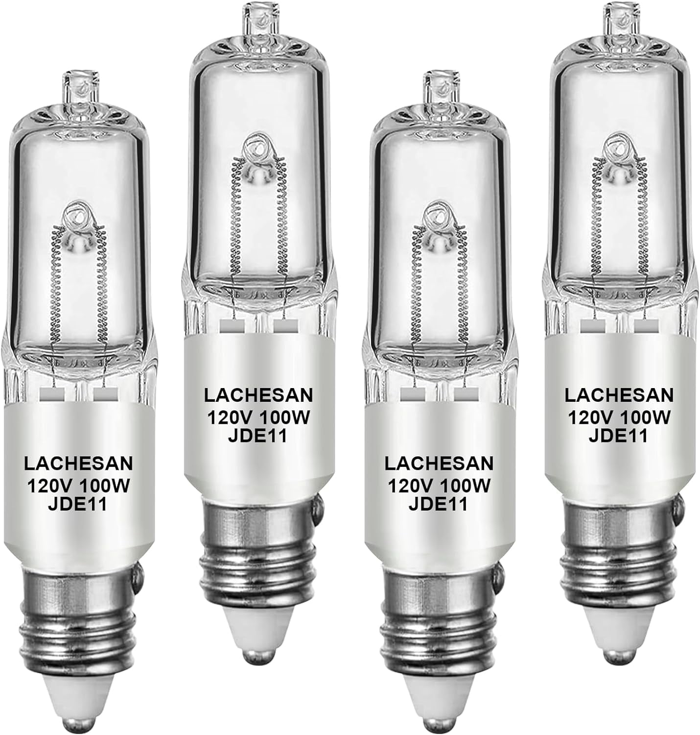 GOTHICANA BY EMPJde11 120V 100W, E11 Halogen Bulb（Replacement E11 Led Bulb） T4 Mini Candelabra ...