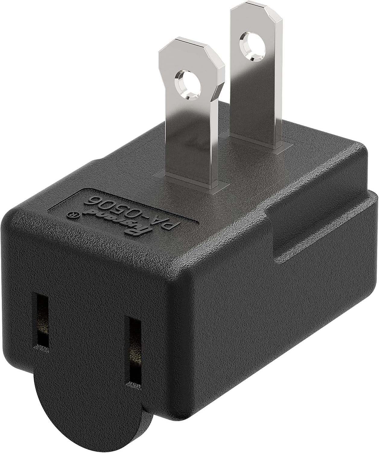 GOTHICANA BY EMPRight Angle Adapter,2-Prong 90 Degree Leftward Angled ...