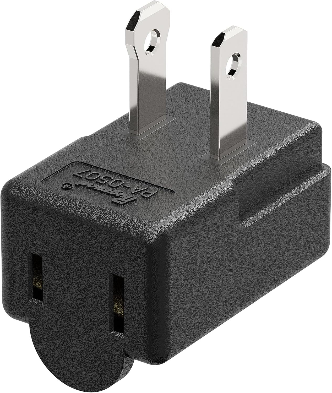 GOTHICANA BY EMPRight Angle Adapter,2-Prong 90 Degree Upward Angled Ac ...