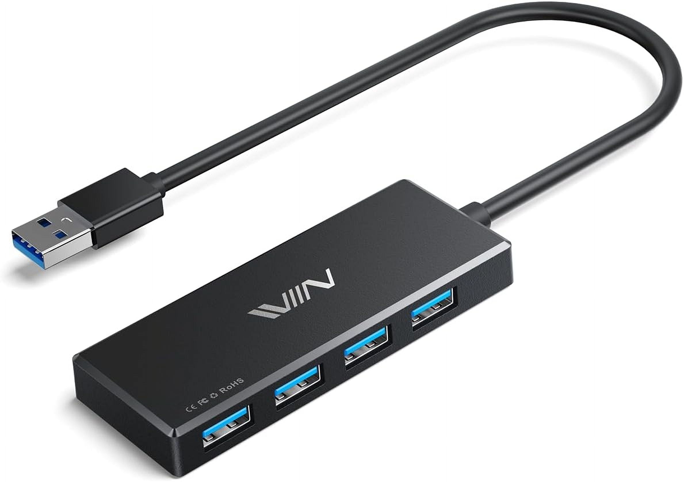 GOTHICANA BY EMPUsb 3.0 Hub,4 Port Usb Splitter Extender Portable ...