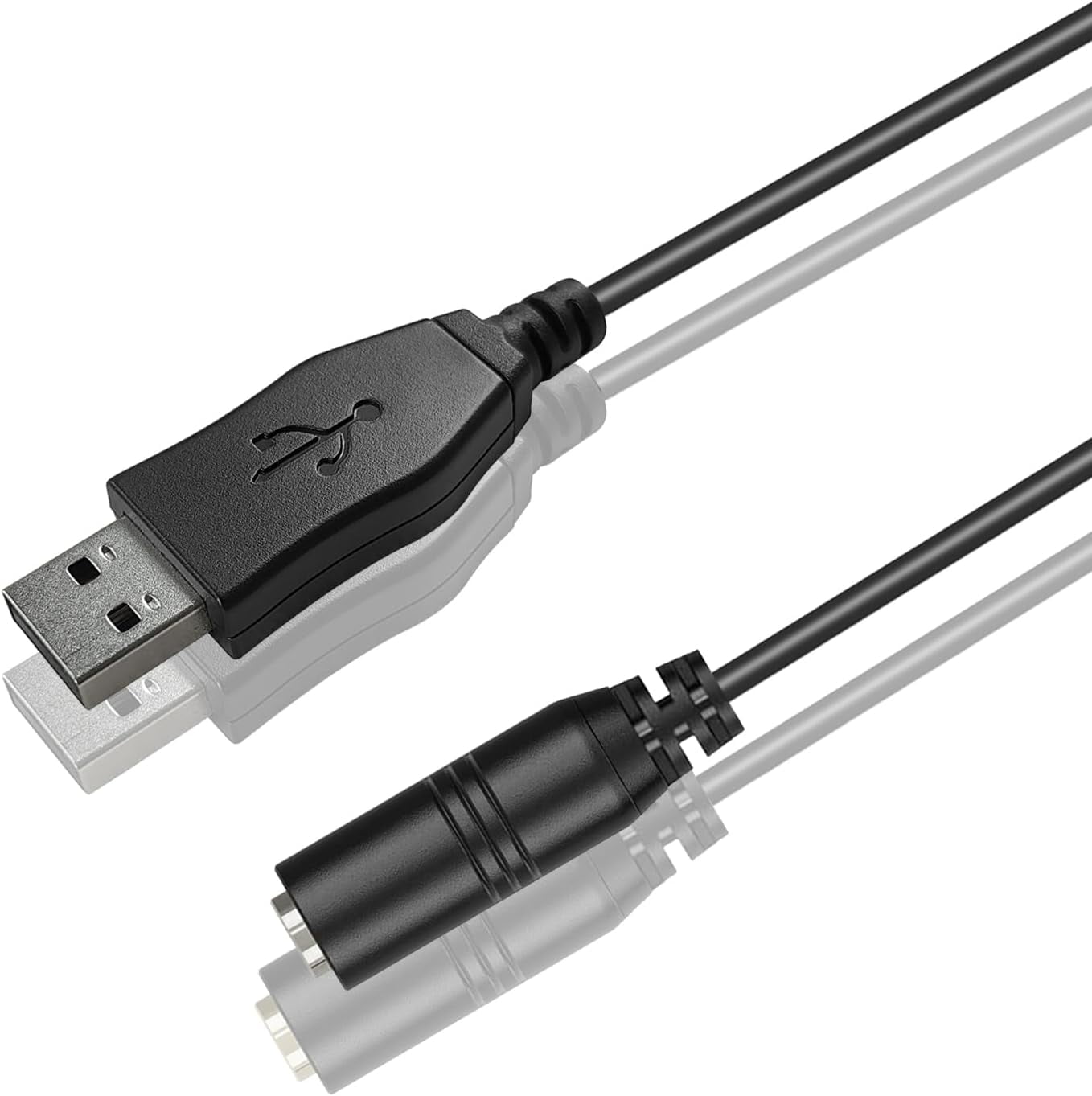 GOTHICANA BY EMPUsb To 3.5Mm Jack Audio Adapter 3 Feet, Usb To Aux ...