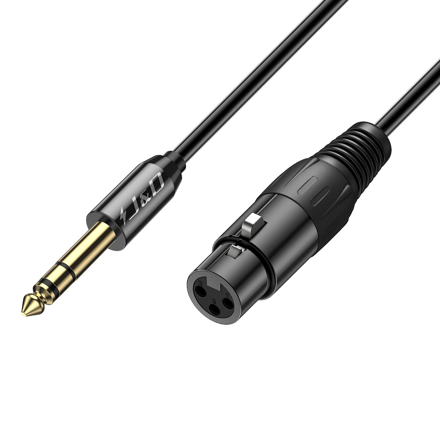 GOTHICANA BY EMPXlr To 1/4 Inch Cable, Pvc Shelled 1/4 Inch Trs Male To ...