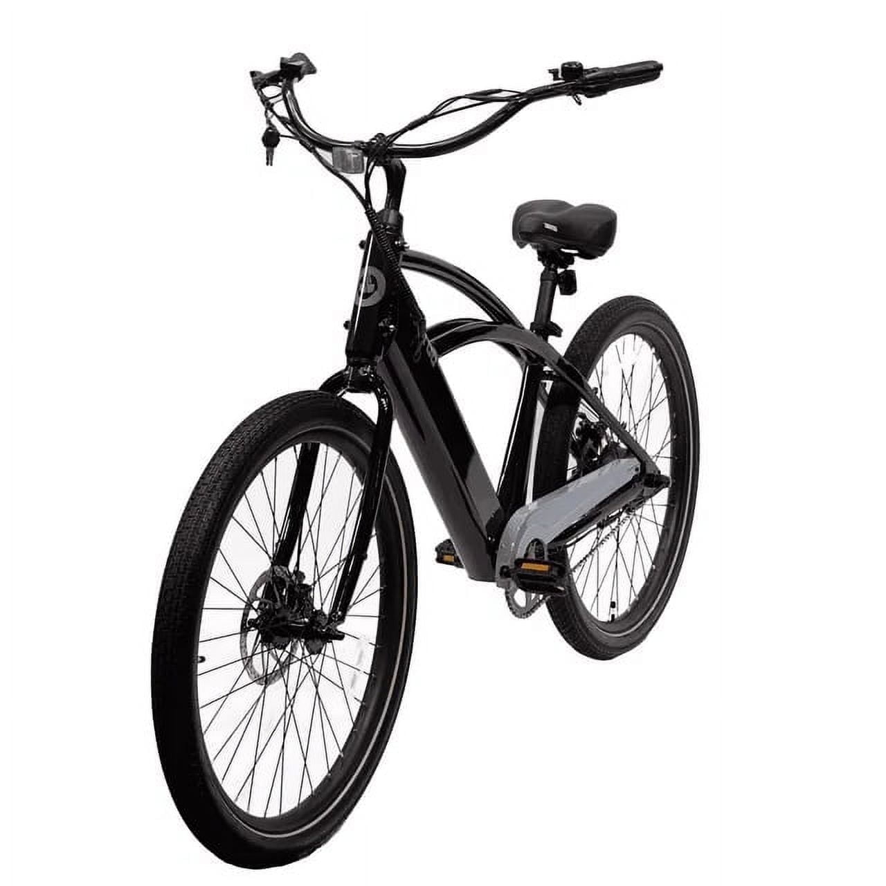 GOTRAX Adult Shoreline 27.5" Step Over Electric Cruiser Bike with 36V ...