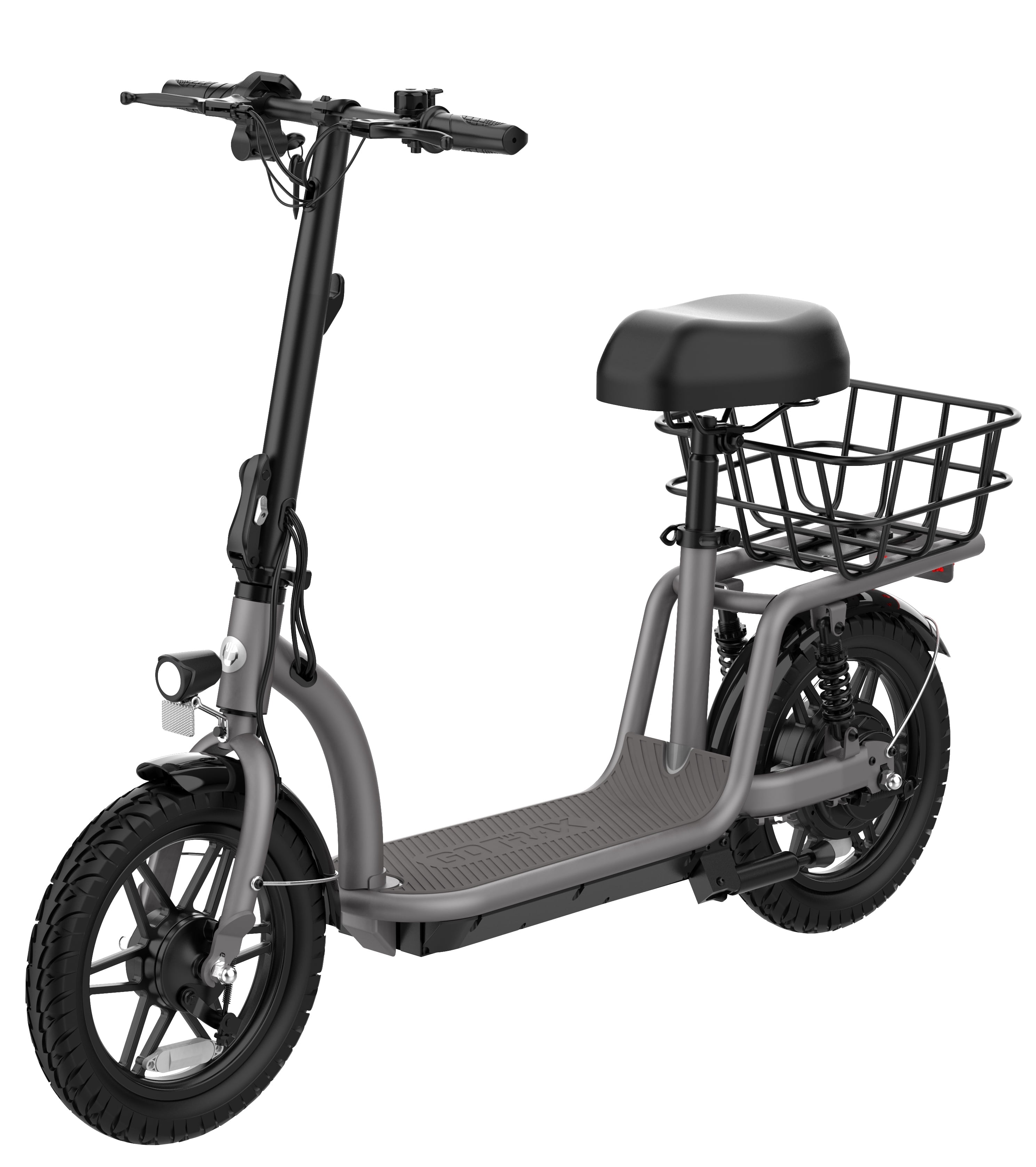 GOTRAX CAMPUS Electric Scooter with Seat for Adult Commuter, 550W&17 ...
