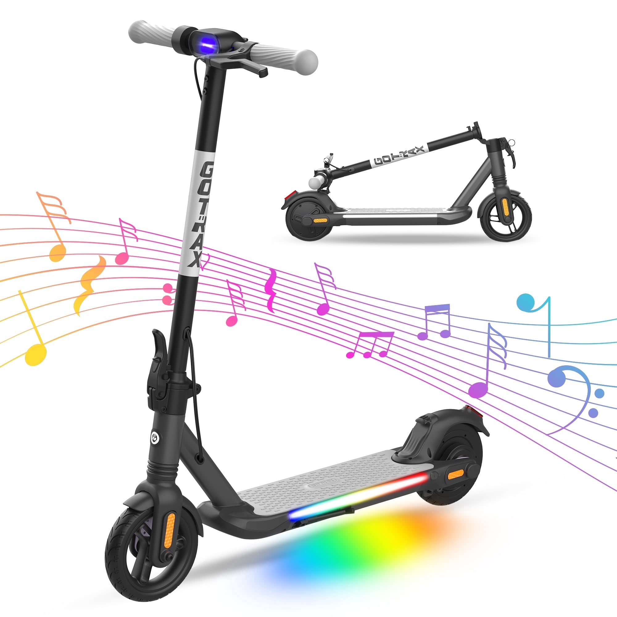 GOTRAX Comet Foldable Electric Scooter for Kids Ages 6-12, 150W Motor ...