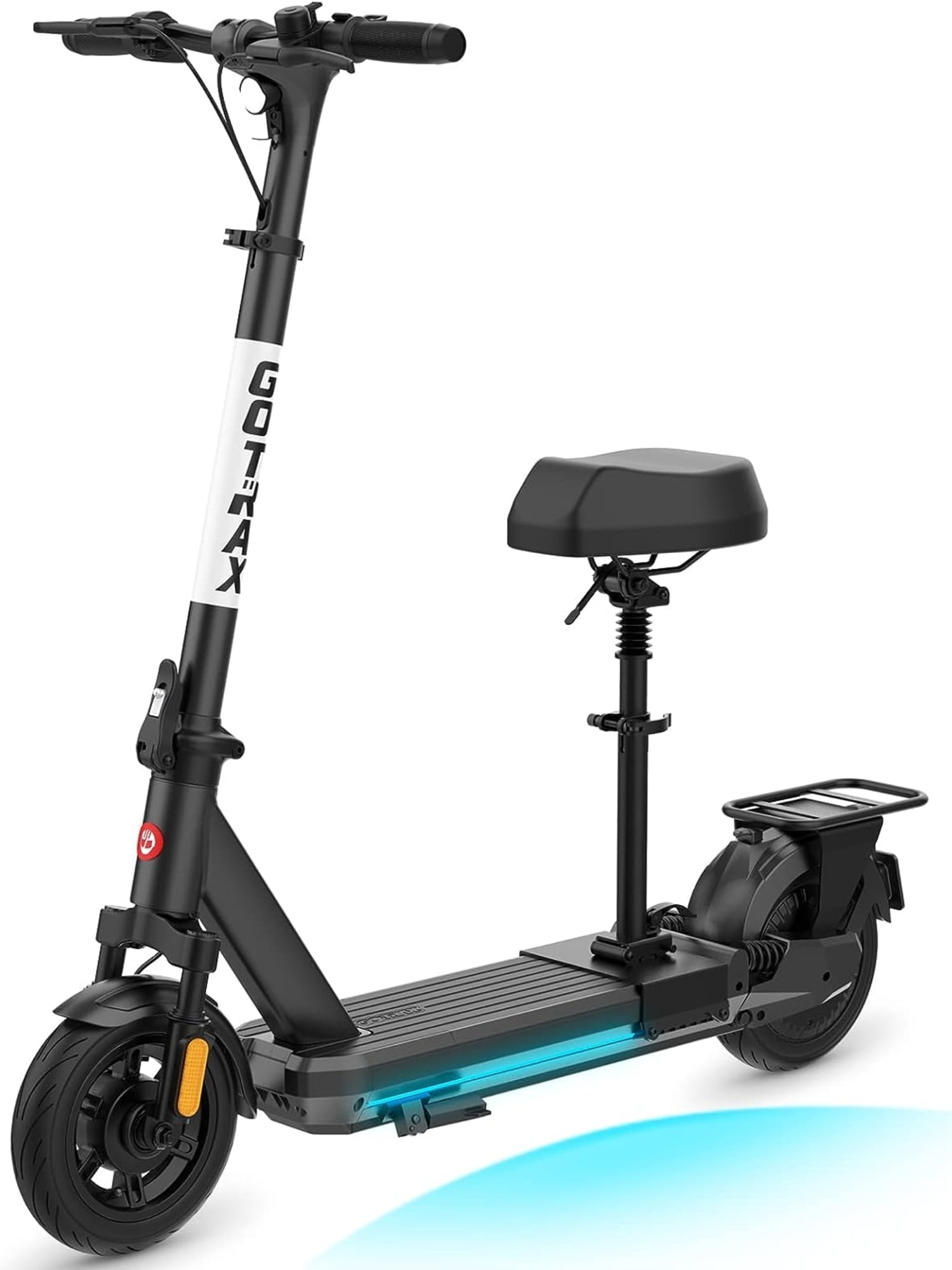 GOTRAX Eclipse Ultra Peak 750W Adult Electric Scooter with Seat, 10 ...