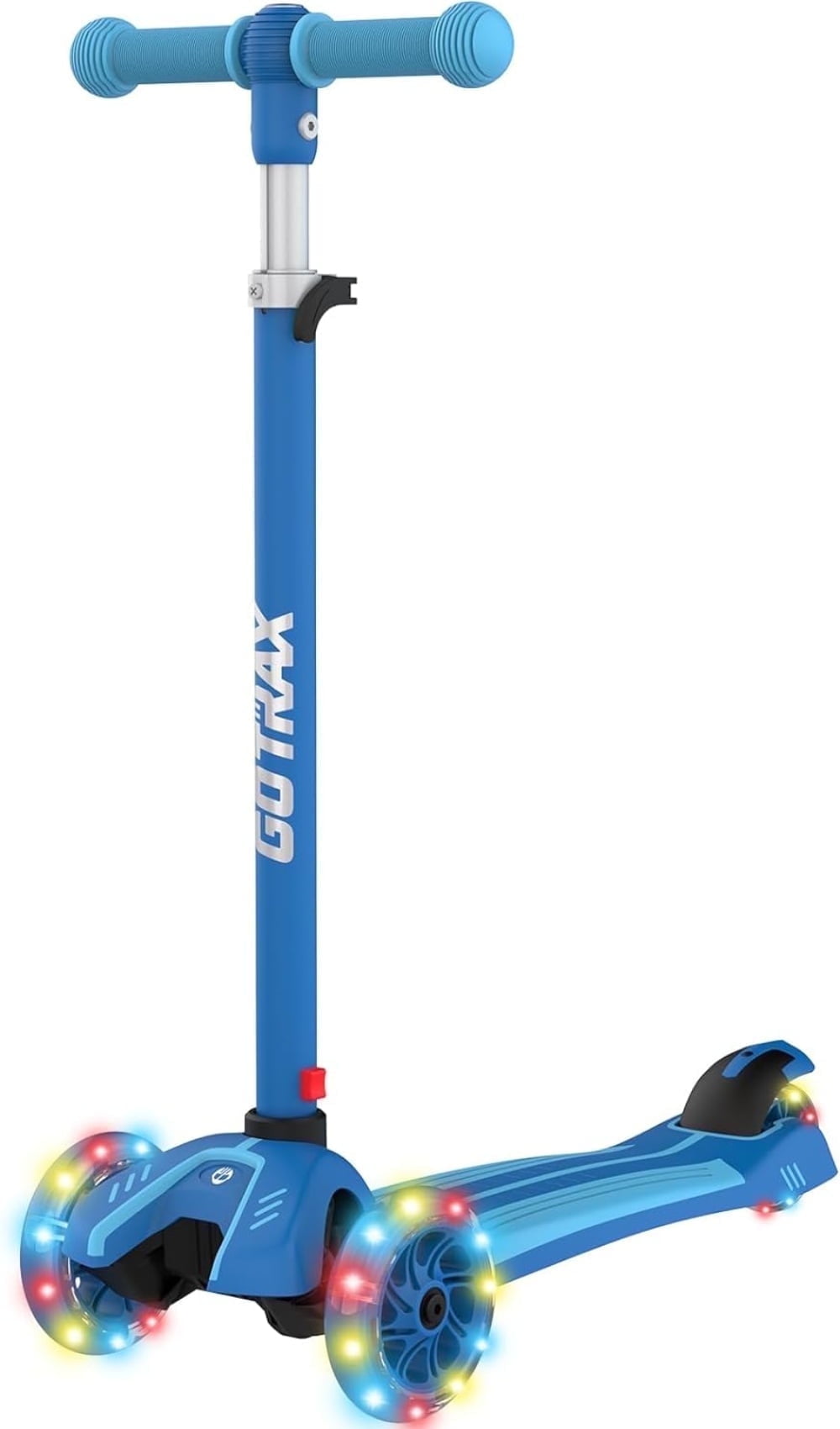 GOTRAX KS1 Kids Kick Scooter, 3-Wheel Toddler Scooter with LED Lighted Wheels, Adjustable ...
