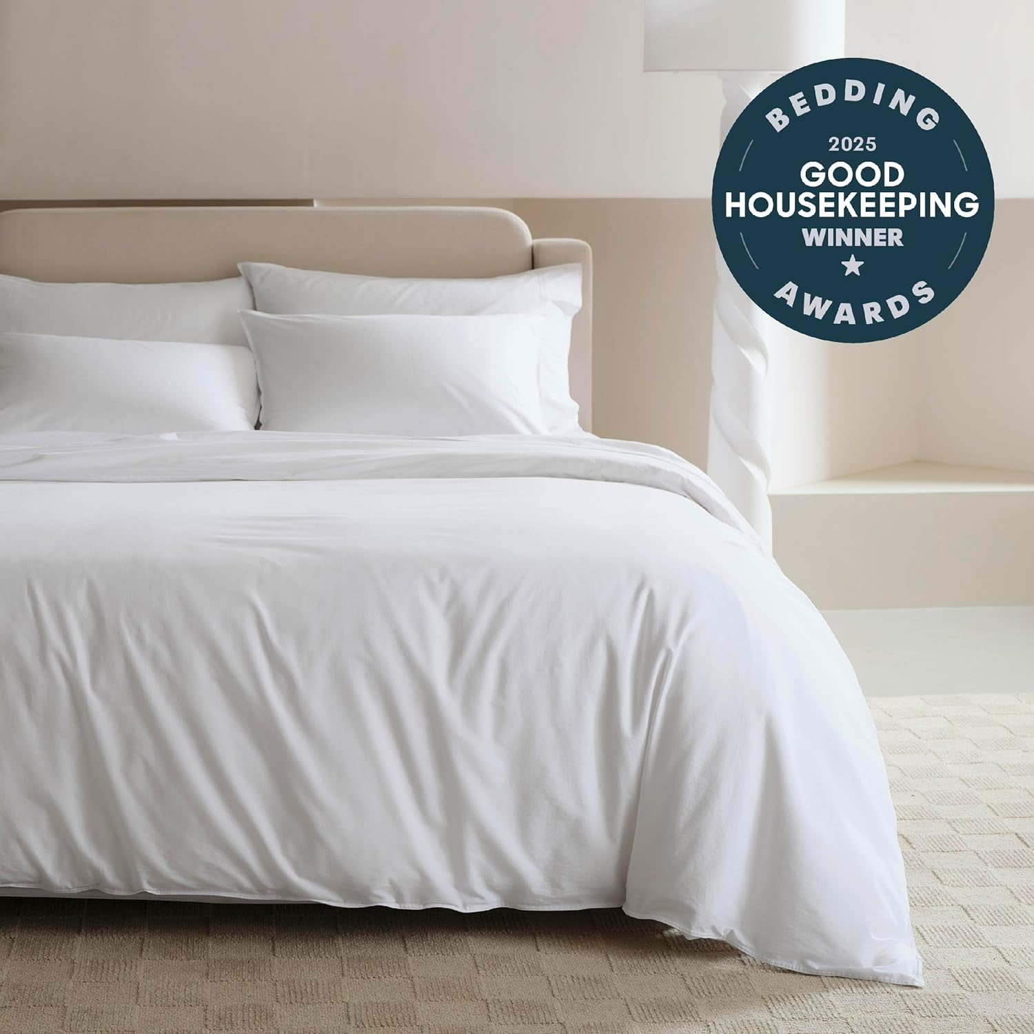 GOTS Certified Organic Cotton Duvet Cover Set - Soft Size Bedding with ...