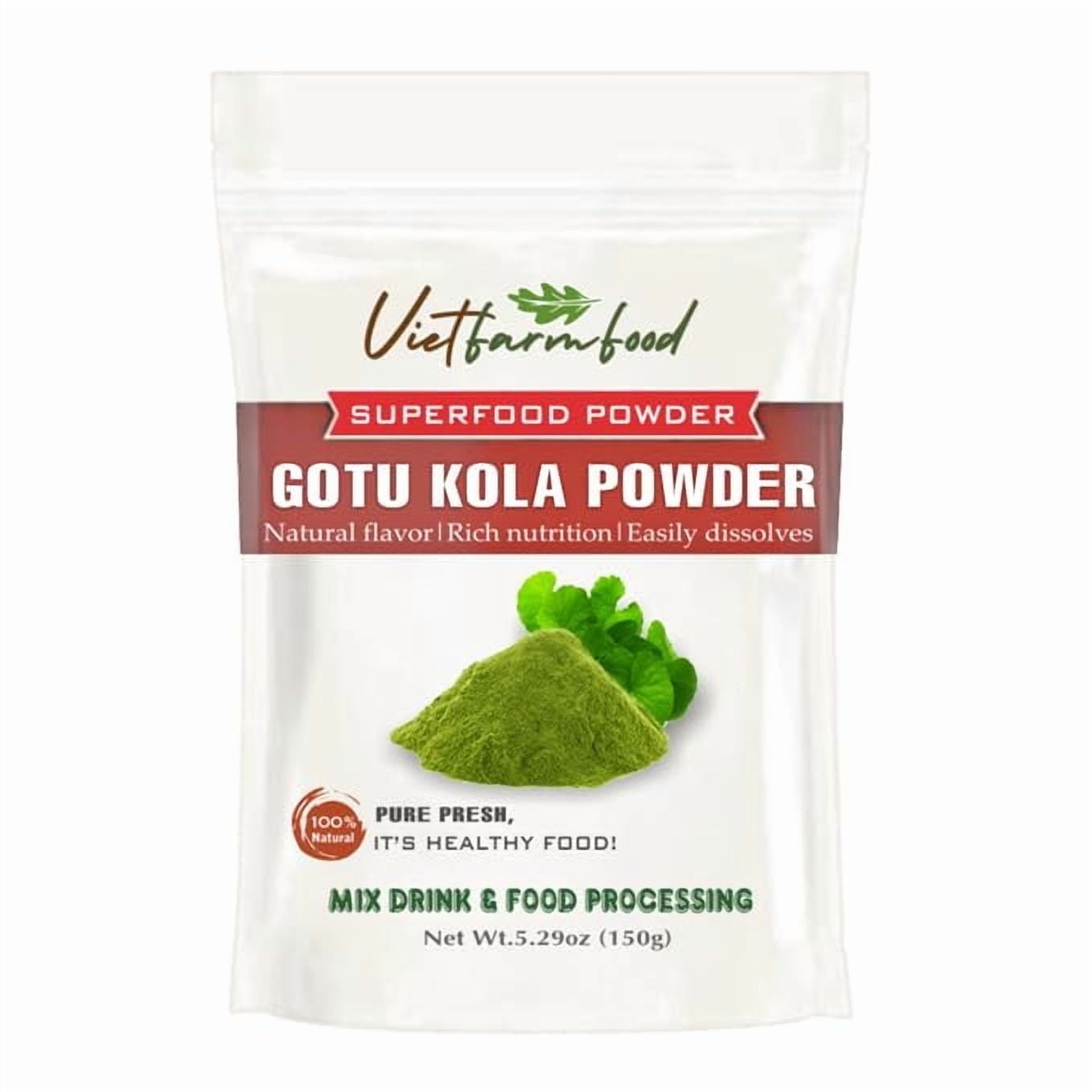 GOTU KOLA POWDER 5.29 oz (150g) VIETFARMFOOD: Pure freeze-dried ...