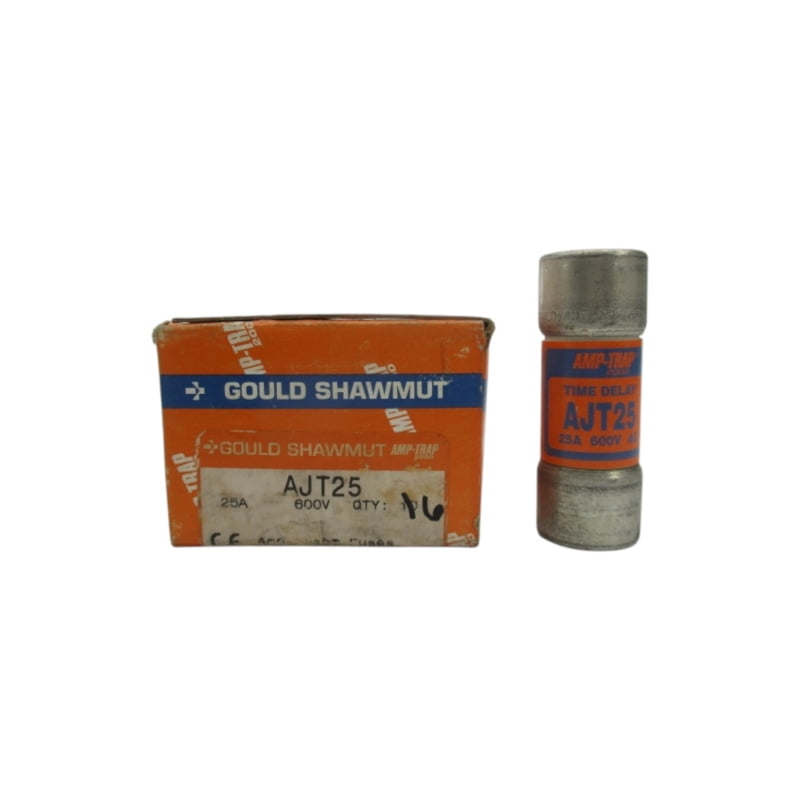 GOULD SHAWMUT AJT25 600VAC 25A (PKG OF 6) (ORANGE) NSMP - Walmart.com