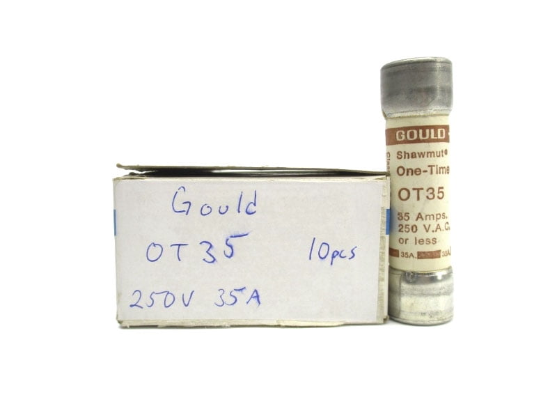 GOULD SHAWMUT OT35 250VAC 35A (PKG OF 10) NSMP - Walmart.com