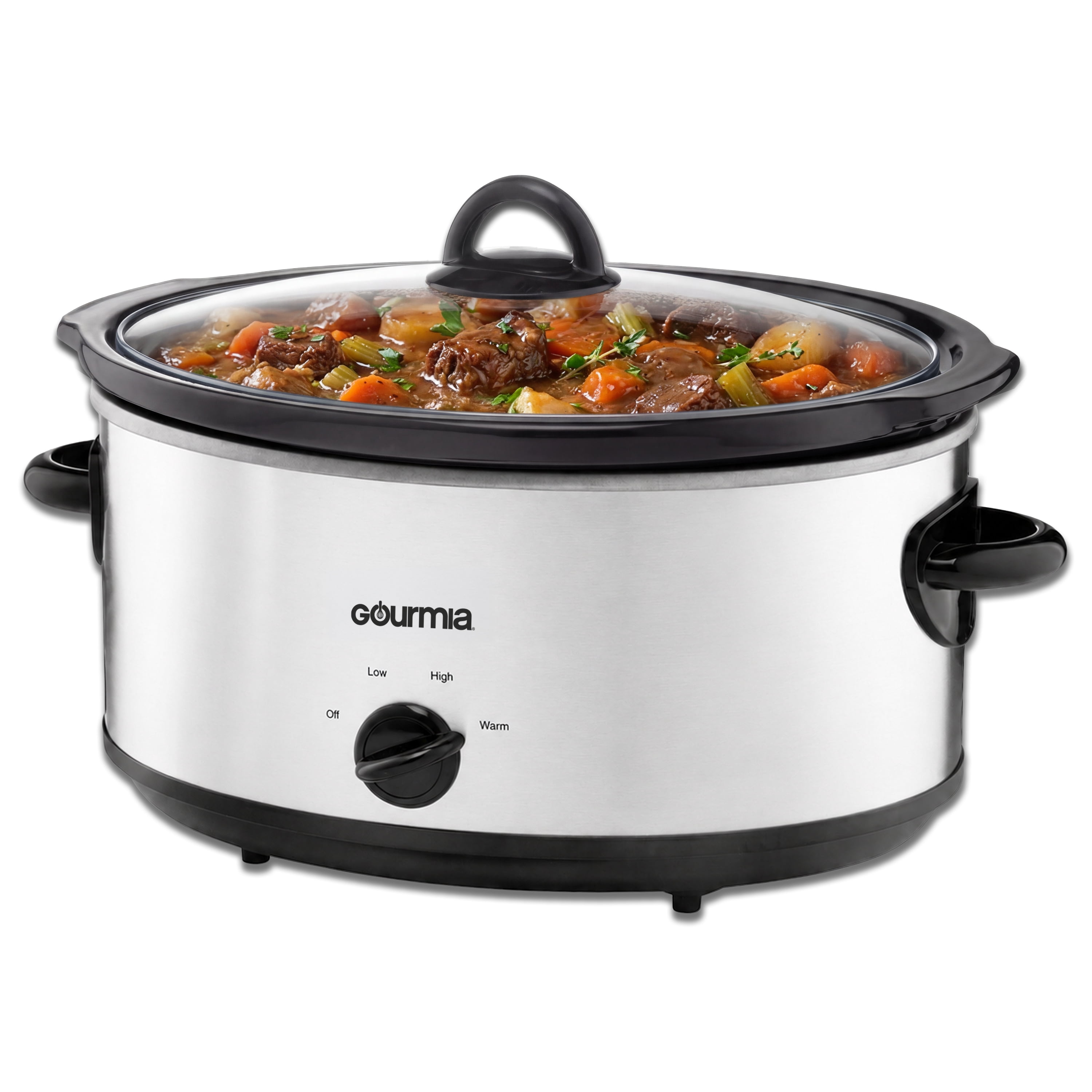 Gourmia 6 Qt Slow Cooker - Slow cookers for internet sales - Walmart ...