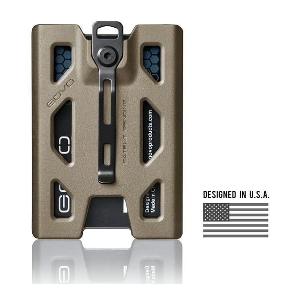 GOVO Badge Holder/Wallet - Durable ID Card Holder with Metal Clip and 4 ...