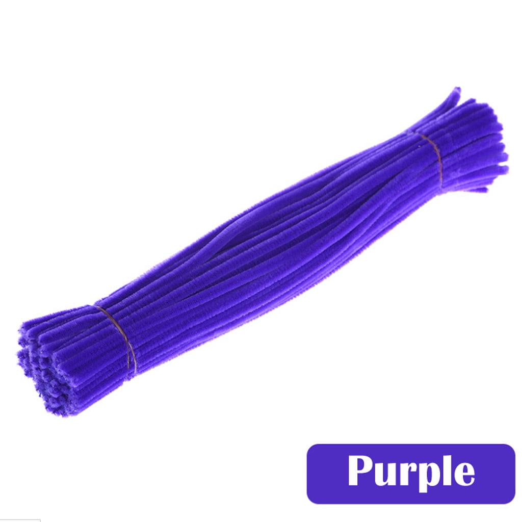 TODOZO 100 Pipe Cleaners,30CM DIY Pipe Cleaners For Children,Craft ...