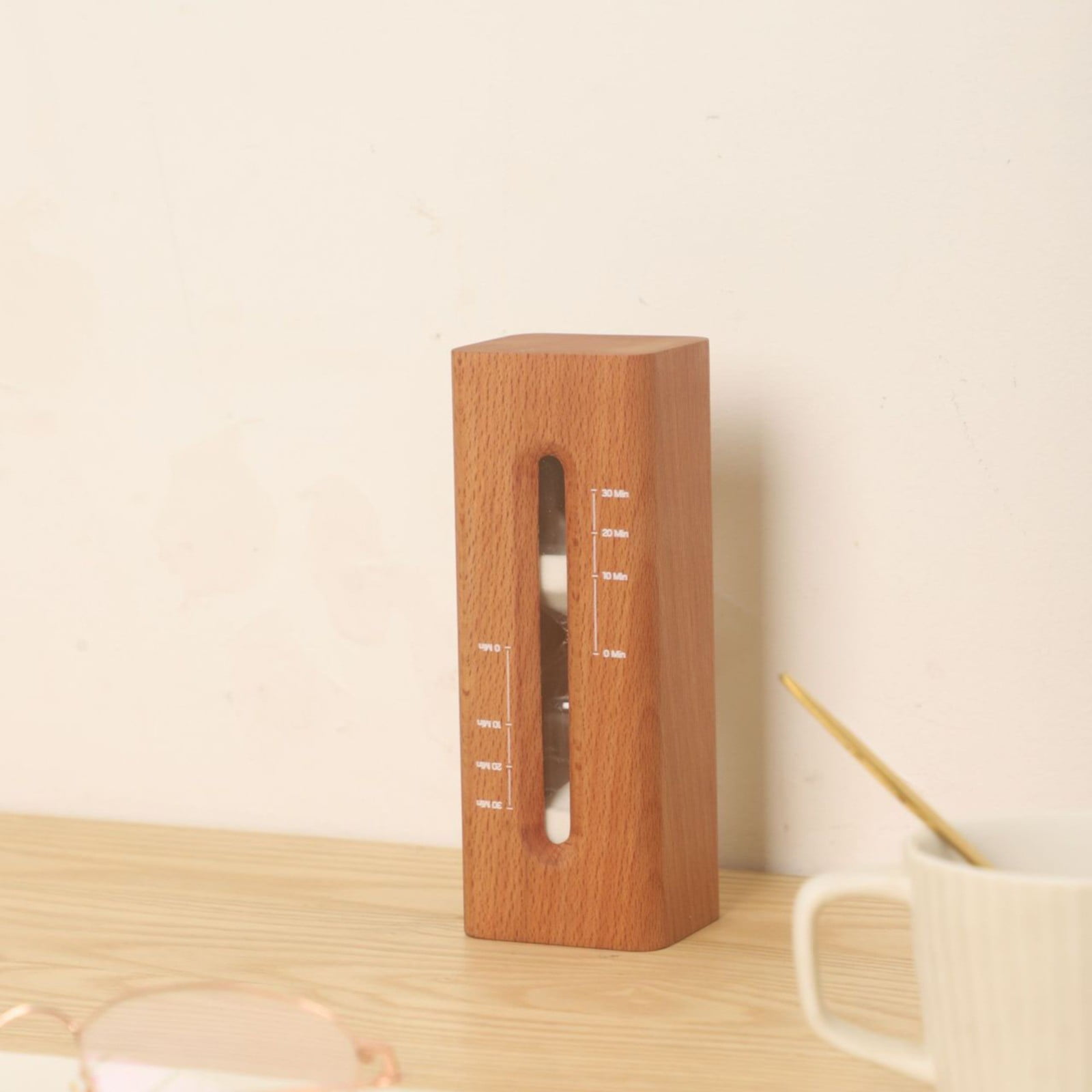 GOVOW Personalized Wooden Sand Timer Modern Vintage Hour Timers ...