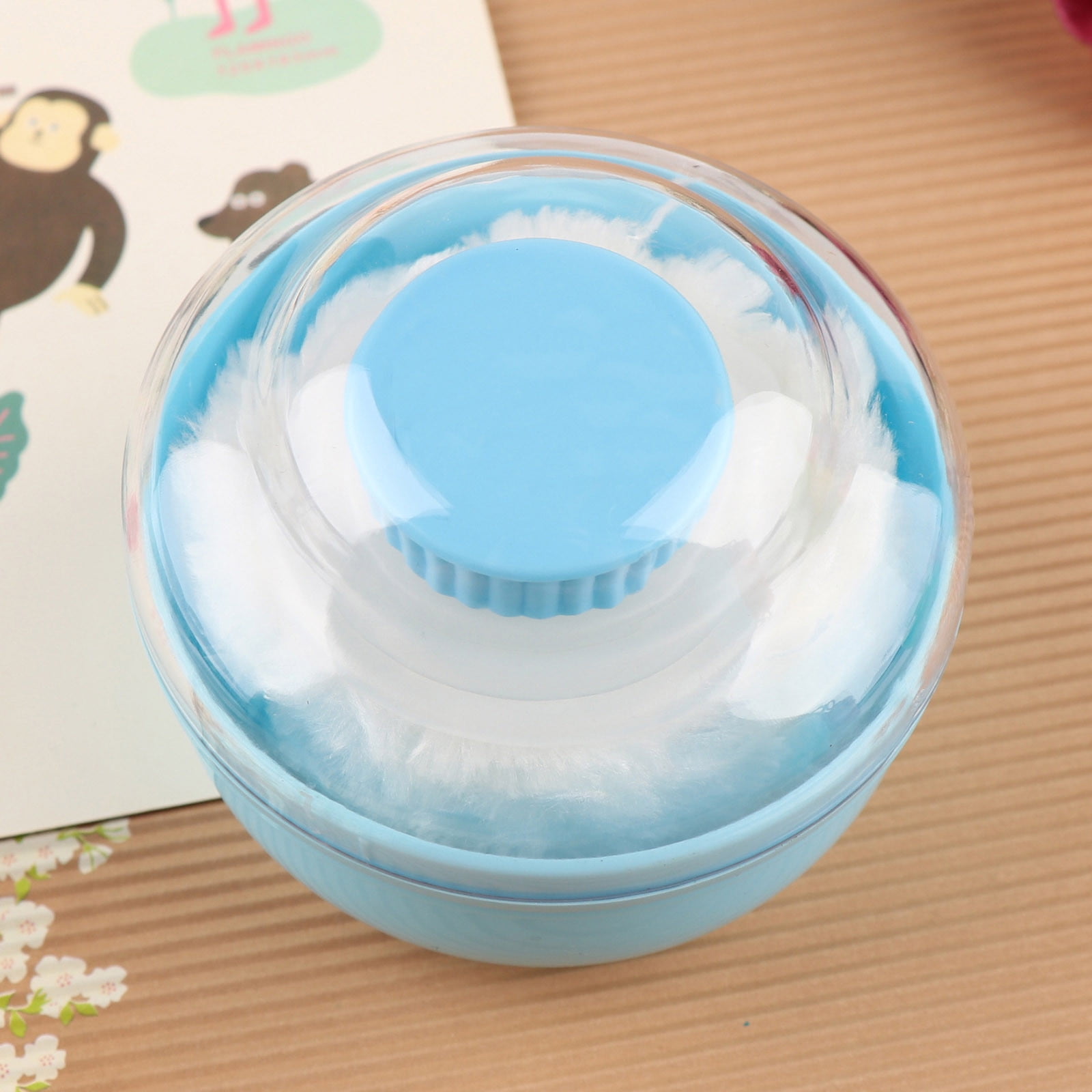 GOVOW Storage Body Powder Container Large Fluffy Body After Bath Powder ...