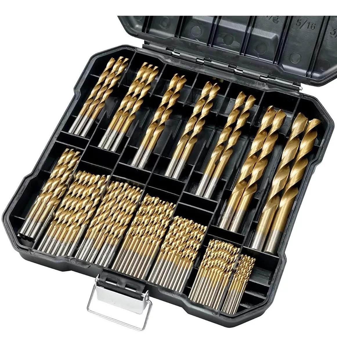 WEN 15-Piece Titanium-Coated Drill Bit Set - Walmart.com