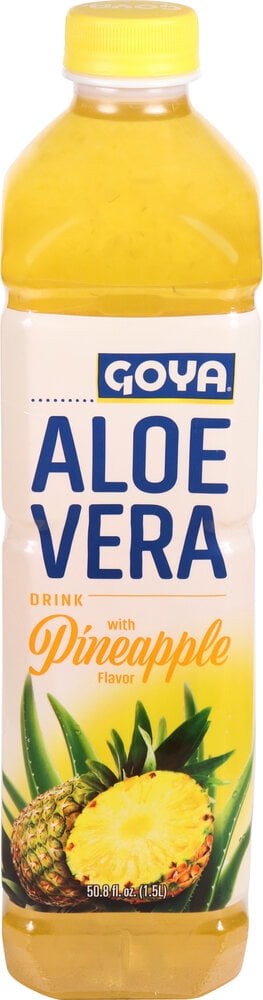 GOYA Aloe Vera Drink with Pineapple Flavor, 50.8 fl oz - Walmart.com