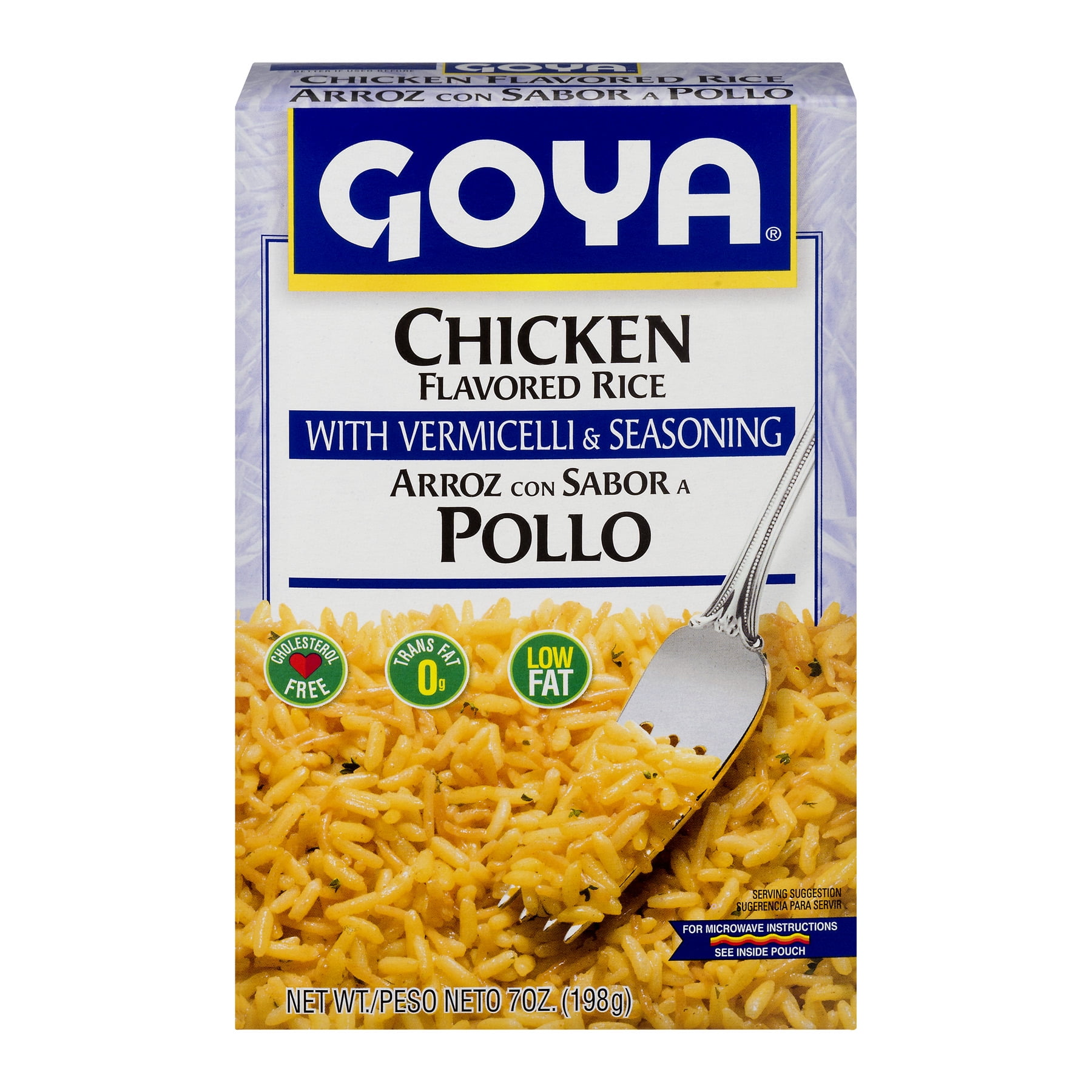 GOYA Chicken Flavored Rice With Vermicelli & Seasoning 7 Oz - Perfect ...