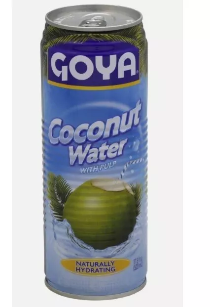 GOYA Coconut Water With Pulp 17.6 oz - 1 CAN - FREE SHIPPING - Walmart.com