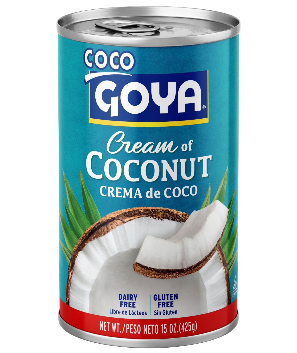 Goya, Cream of Coconut, 15 oz Can, Tropical Sweetness - Walmart.com