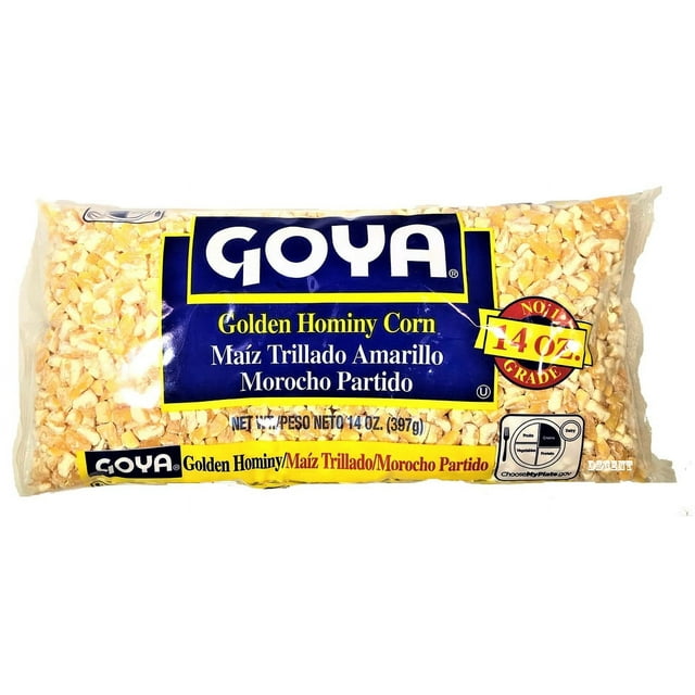 GOYA Golden Hominy Corn 14 Oz - Walmart.com